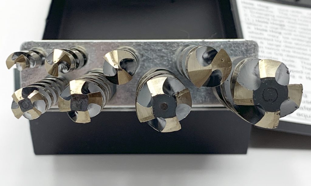 The Dude's 8 PC. Hole Hog Set - Drill Bit Dude