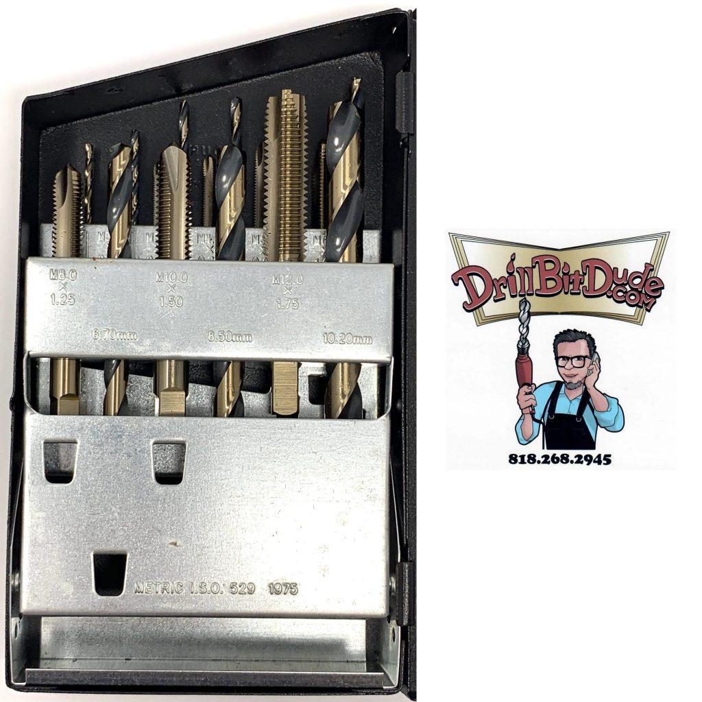 Tap and Drill Set 18 Piece, Metric - Drill Bit Dude